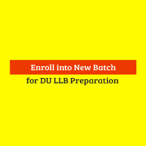 DU LLB Entrance Exam Coaching in Delhi | DU LLB Coaching Fees | Course